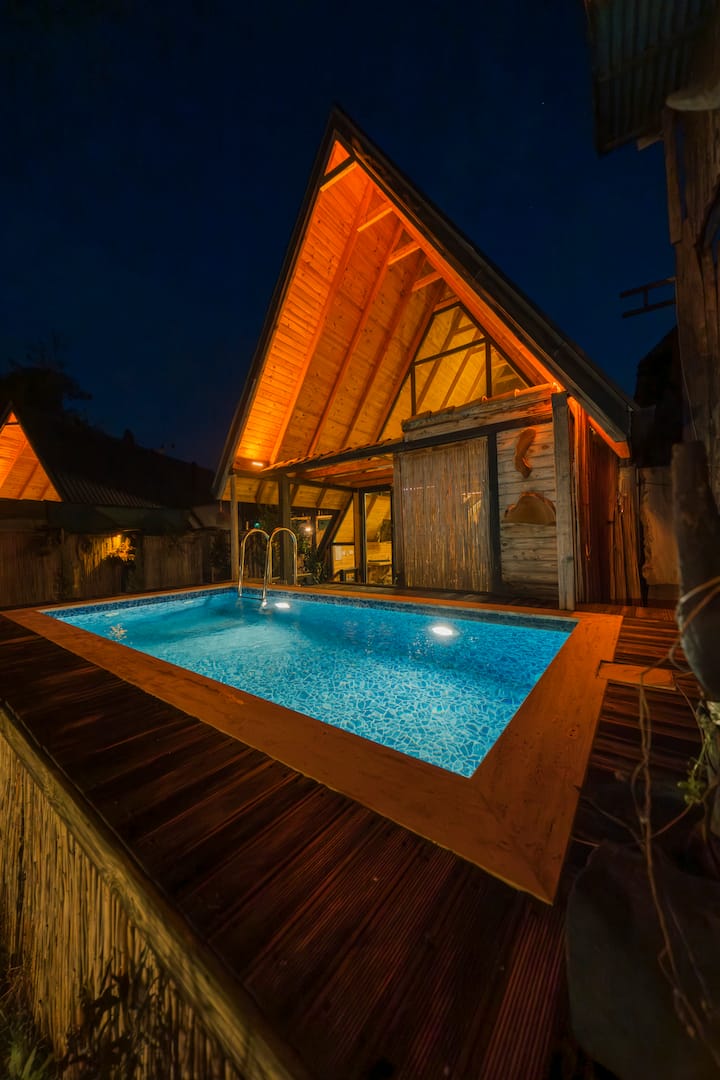 Ahşaphanem Ladin Sıcak Havuz Ve Jakuzili 2+1 - Sapanca