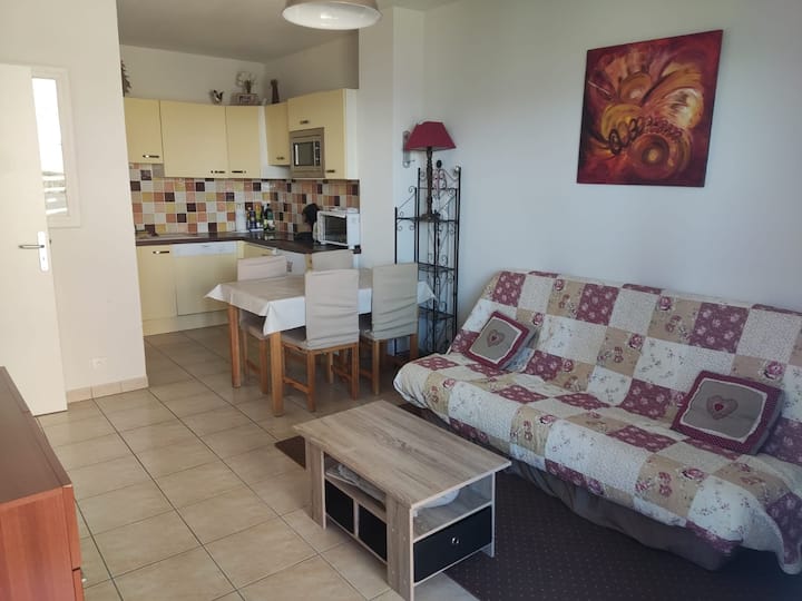 Chaleureux Appartement Avec Terrasse Vue Sur Lac - Les Angles