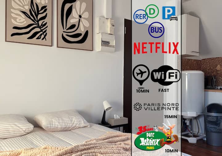 •Escale & Style Près De Cdg• - Le Mesnil-Amelot