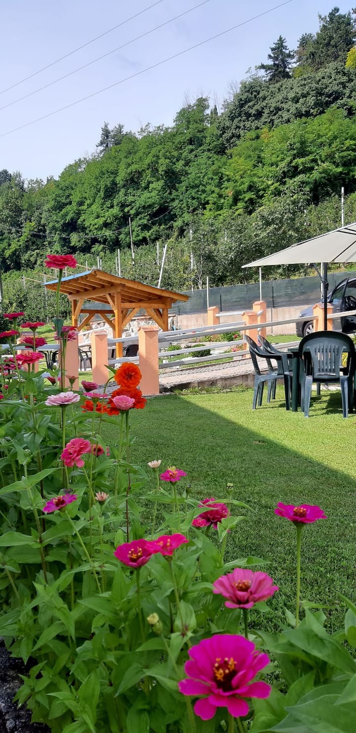 Accogliente Appartamento Ai Piedi Di San Romedio. - Cles