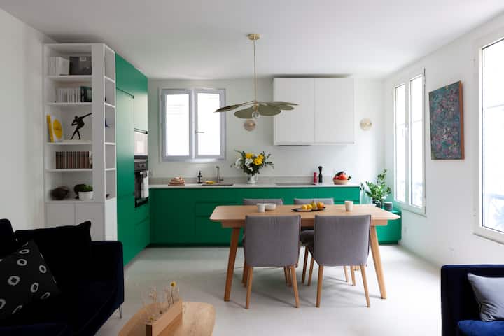 Incroyable Maison Avec Jardin Batignolles /Monceau - Paris