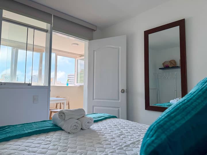 Mini Apartment Miraflores Center Kennedy Park - Peru