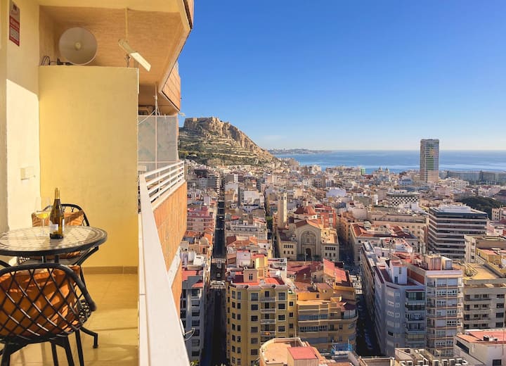 Studio Doble Deluxe Sea View. - Alicante