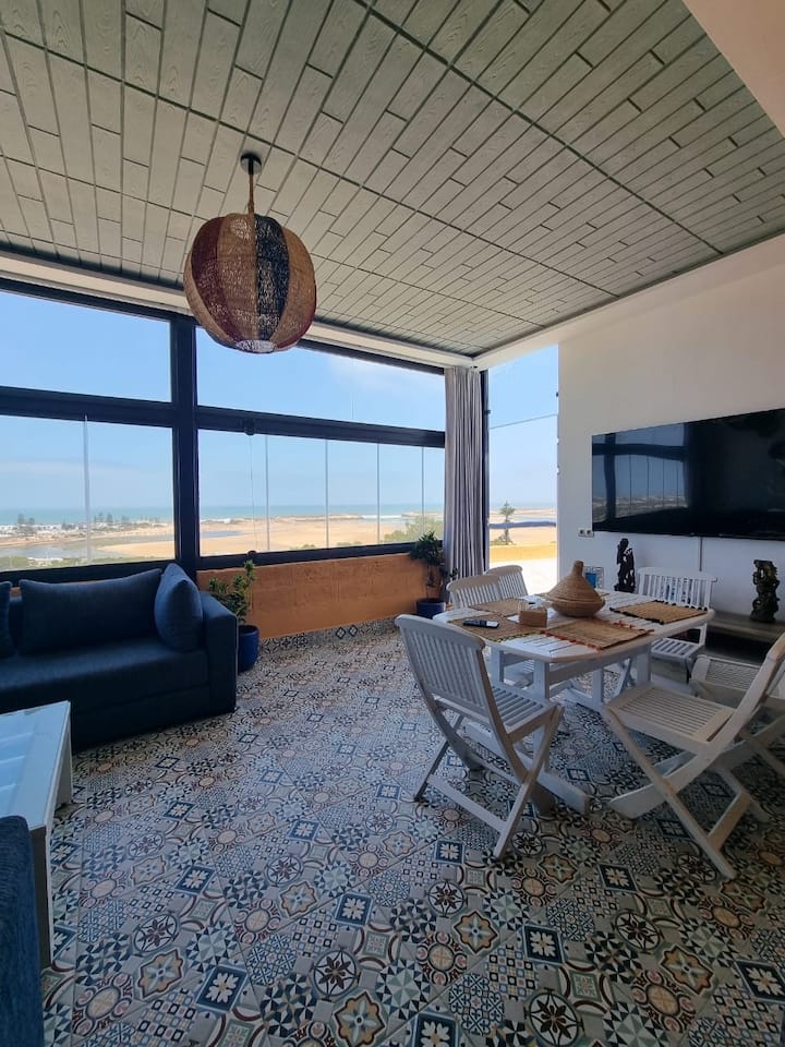 Villa à La Rascasse Oualidia Vue Sur Mer & Piscine - Oualidia