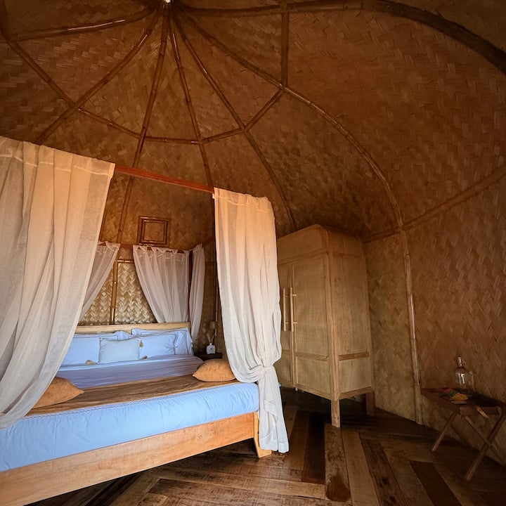 Cabana With Framed Views Of The Ocean And Sunset. - Busuanga