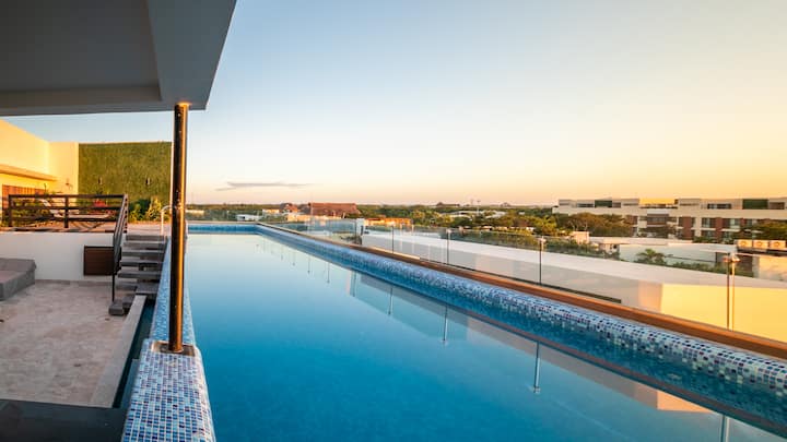 1 Br Trendy Area Ii Wifi Gym Pool Li Tulum Vibes - Tulum