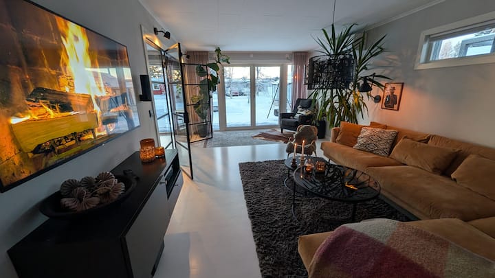 Rymlig Och Hemtrevlig Villa Nära Natur & Centrum - Arvidsjaur