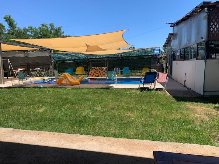 Casa De Campo, Piscina Quincho Con Aire Acond - Molina