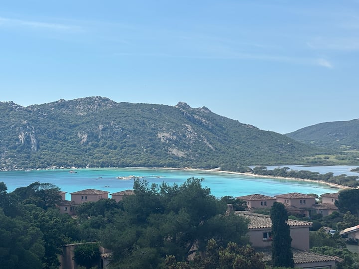 Maison 3ch 6pers Vue Santa Giulia, Plage à Pieds - Porto-Vecchio