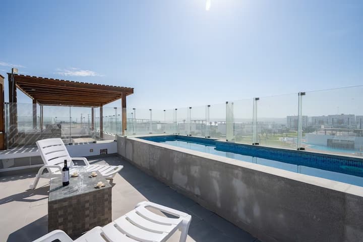 Aquatica Paracas® Casa Playa Con Piscina Privada - Paracas