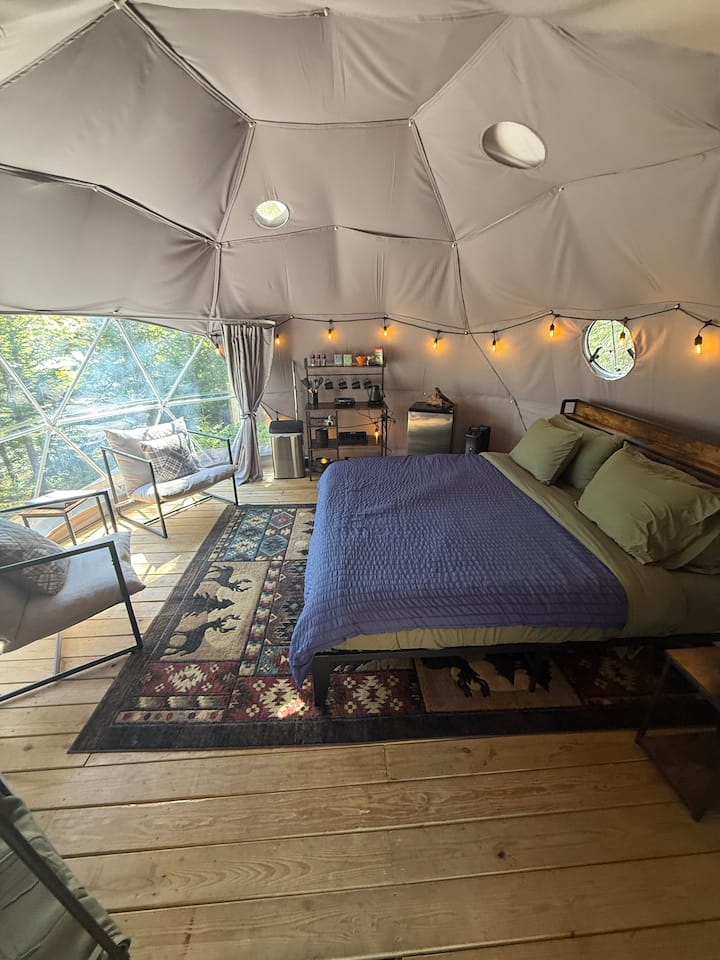 Seal Cove - Geodome (King Bed) - Stonington, ME