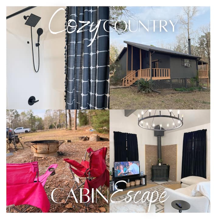 Cozy Country Cabin Escape - Sam Rayburn, TX