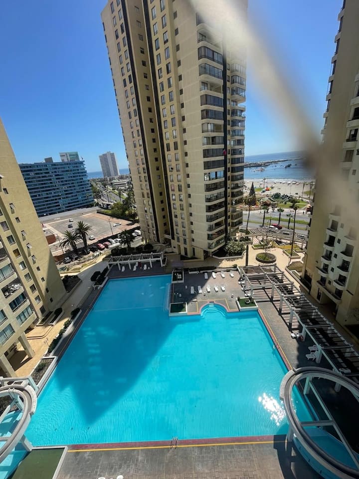 Frente A Cavancha · Terraza Amplia · Vista Al Mar - Iquique