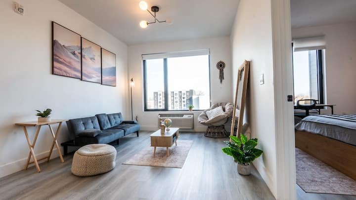 Apartamento Moderno, Luminoso Y Tranquilo - Elizabeth, NJ