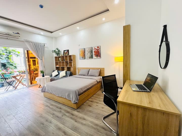 Balizahome_mykebeach_balcony_cozy Apartment - Da Nang