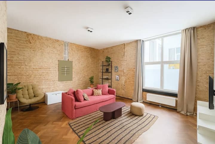 Ruime City Center Loft | Modern & Comfortabel - Antwerpen