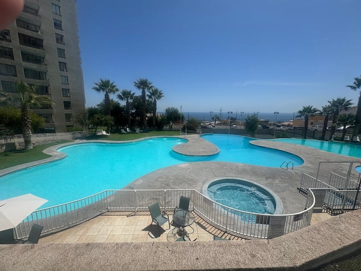 ¡Espectacular! Depto. En Iquique Con Vista Al Mar. - Iquique