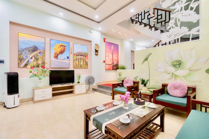 Luxury 4br Walk My Khe Beach+smart Ai Washer Dryer - Đà Nẵng