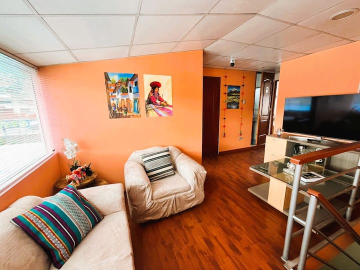 Lugar Céntrico Y Seguro-¡explora Fácil La Ciudad! - Pérou