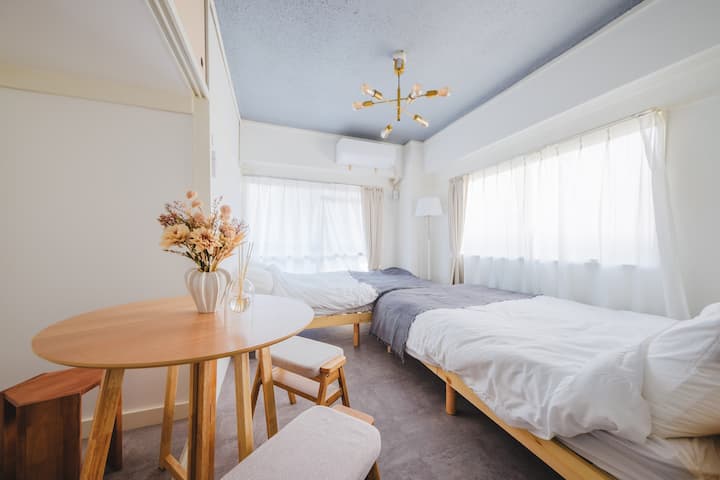 ときわ台駅徒歩2分/池袋9分/新宿14分/渋谷18分/最大4名/飲食店多数/温泉/神社 - 도다시