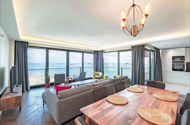Penthouse Duplex Moderne Avec Vue Sur La Mer! - İstanbul