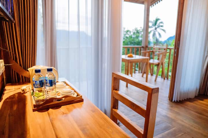 Tiny Wooden House Private Pool Great View - Sidemen