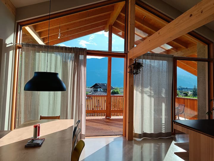 Hochwertiges Loftsyle Apartement Zum Wohlfühlen - Hafling