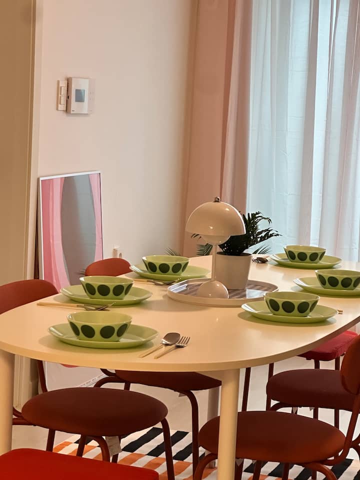 [합정역1분] 3br/홍대/망원/풀옵션/장기숙박/비지니스/휴가 - Seoul