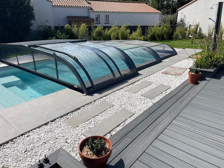 Villa Avec Piscine Privée Proche Forêt Et Mer - Saint-Jean-de-Monts