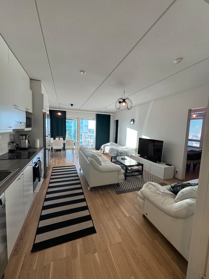 Merinäkymä. 2mh. Sauna. Lämmin Talli. Lataus. - Oulu