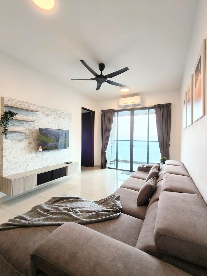 Simfoni Hi Floor Modern 3br With Wi-fi & Netflix - Serdang