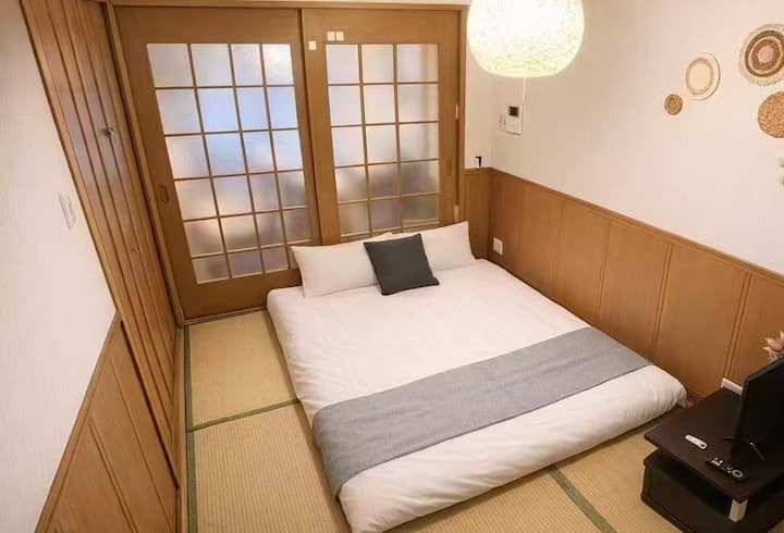 B&天下茶屋4/貸切一軒家/最大5名/天下茶屋车站9分/空港/心斋桥/难波/电车直通/松田町站4分 - Japan