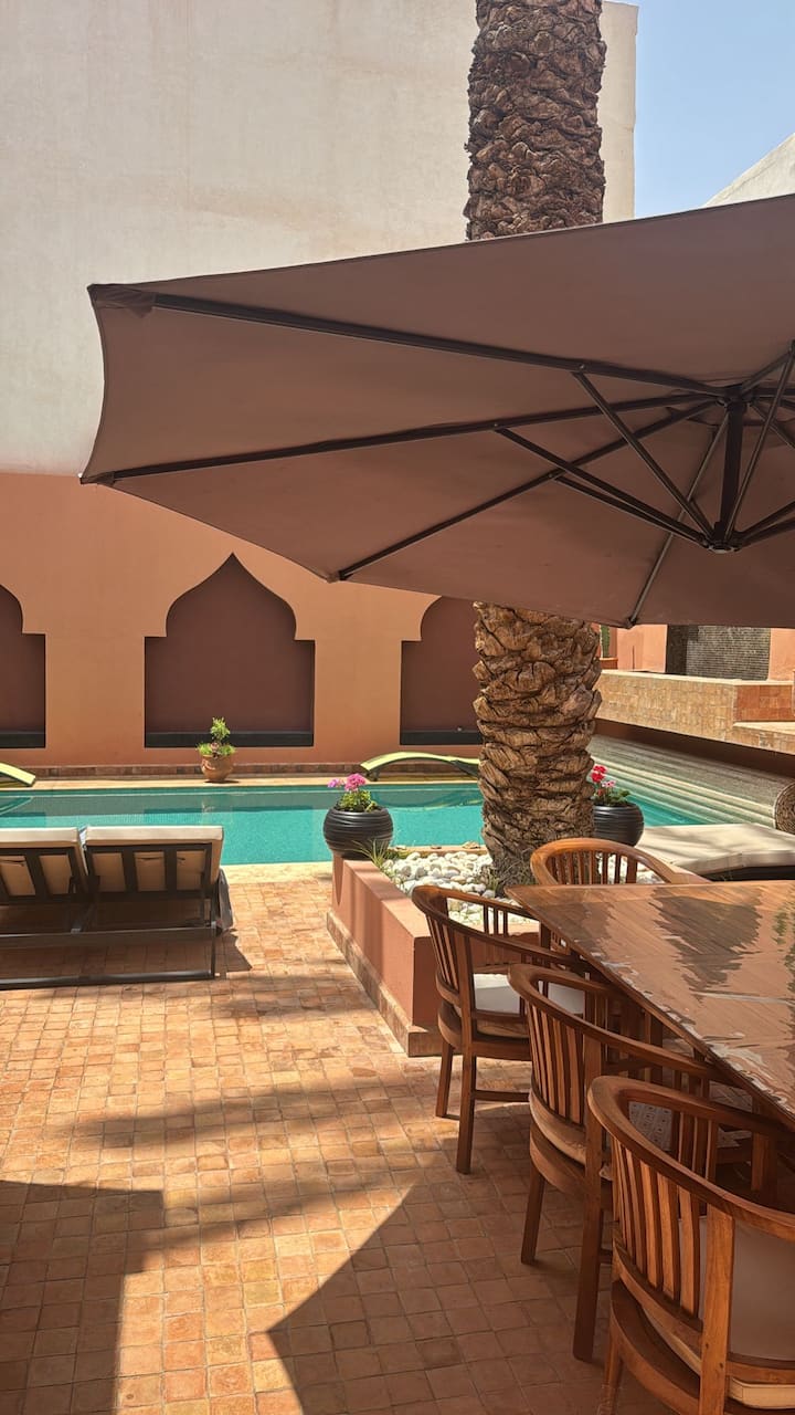 Magnifique Villa Avec Piscine Au Centre D’agadir - Agadir