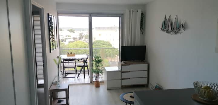 Appartement Avec Belle Vue Dégagée - Gruissan