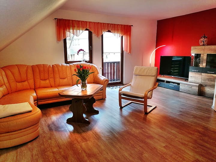 Ferienwohnung Marie Mit Balkon 76m² - Bad Schandau