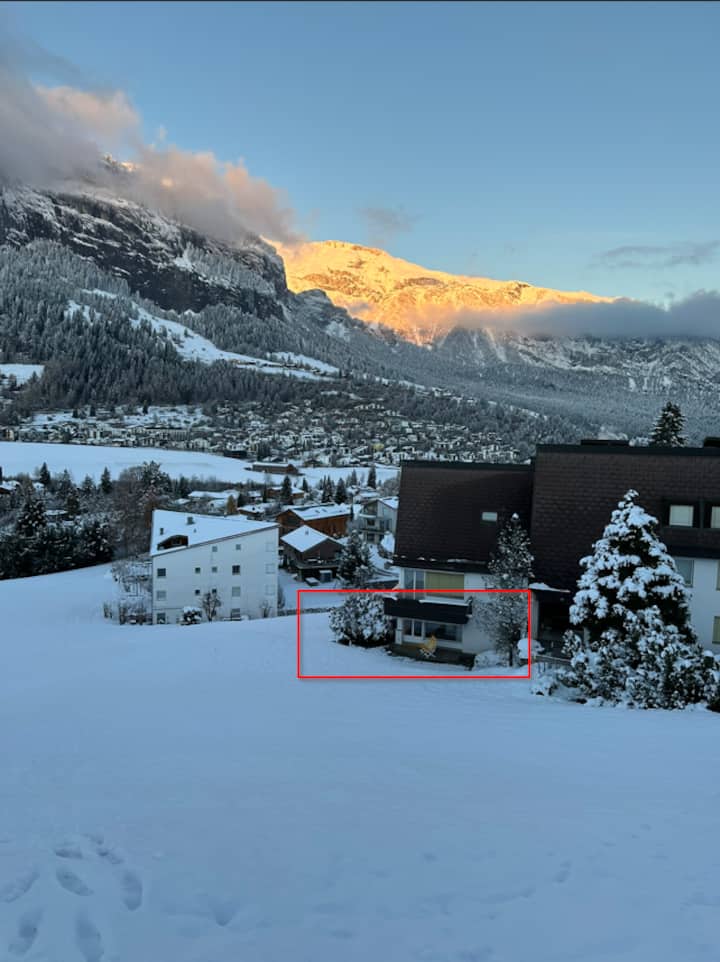 Alpines Ski-studio – Flims–laax – Parkplatz Inkl. - Flims