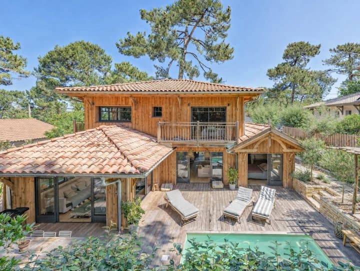 Villa 5 Chambres, 5 Sdb, Piscine, Golf A 900m - Arcachon
