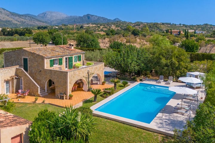 Finca Selva - Pool - 6p - Sa Creveta - Selva