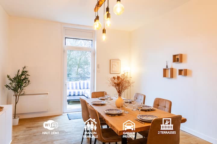 Maison De Charme De 160m2 à Agen - 7pers - Garage - Agen