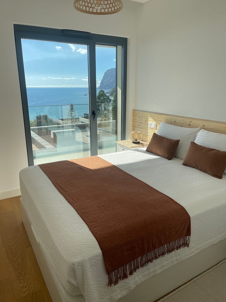 Appartement T3 De Luxe Avec Vue 180° Mer à Madère - Funchal