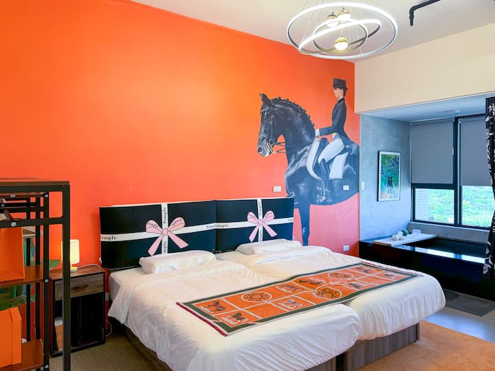 艾瑪氏曙光房 海景雙人加大床 (寵物友善) - 礁溪鄉