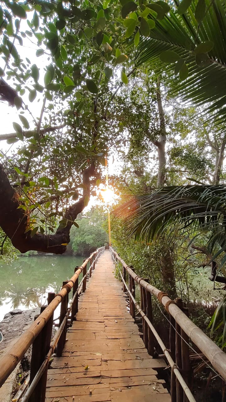 Steps To The Surf : Beach-side 2bhk In Mandrem! - Maharashtra