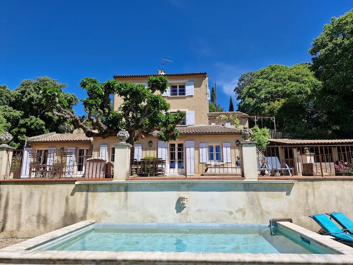 Piscine & Vue Imprenable - Maison Du Moulin à Vent - Vaucluse