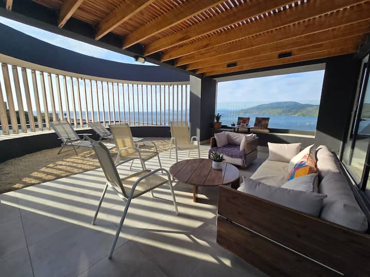 ¡Vistas Inigualables! Penthouse Sobre El Pacífico - Papudo