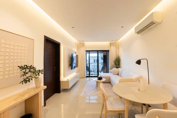 Beige Apartment In Bousher - Mascate