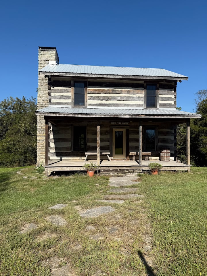 Quaint Log Cabin Nestled In The Woods. - Carlisle, KY