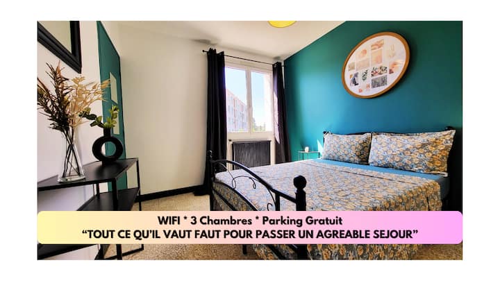Avignon Appartement 3 Chambres, Parking Sur Place - Sauveterre