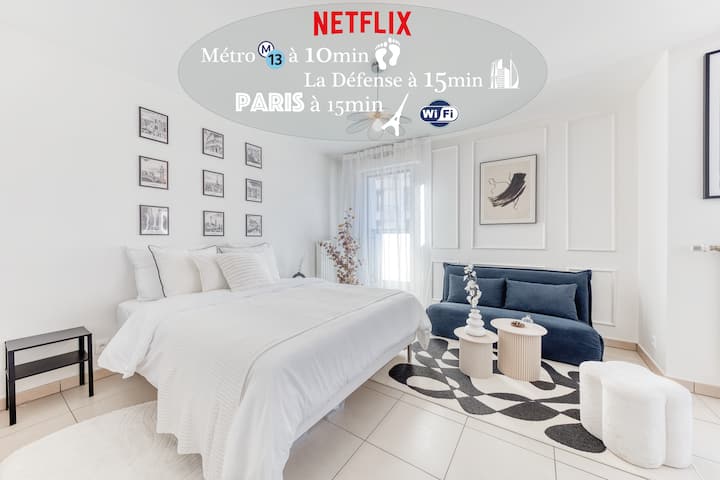 L’écrin Piano, Chic Proche Paris - Asnières-sur-Seine