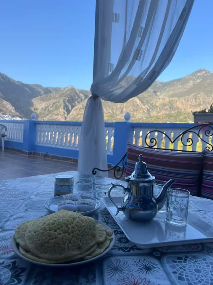 Panoramique Bleue Maison - Chefchaouen