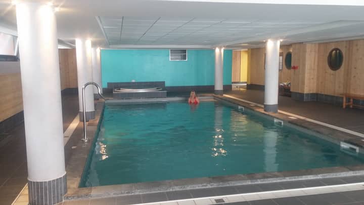 Appart De Standing 8 Pers Pied Piste Piscine Sauna - Risoul